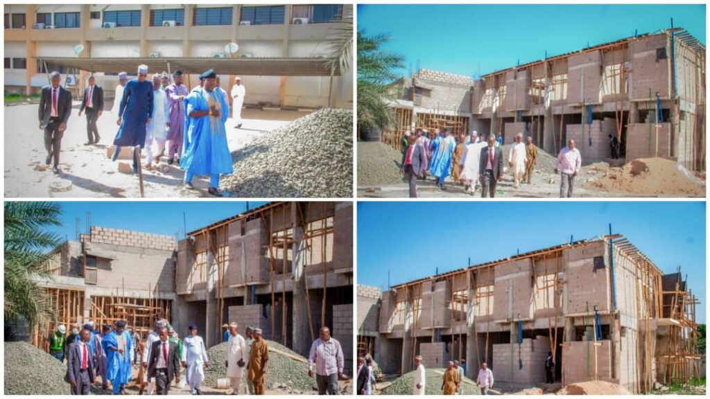 SPEAKER AND MEMBERS ADAMAWA STATE HOUSE OF ASSEMBLY INSPECT HOUSE OF ...
